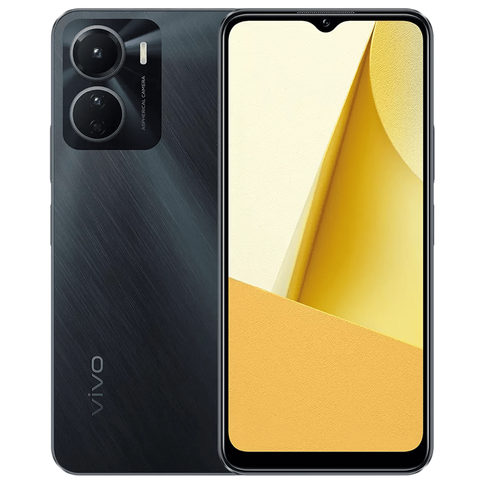 Buy vivo Y16 (4GB RAM, 64GB, Stellar Black) | With 10W Charger Online - Croma